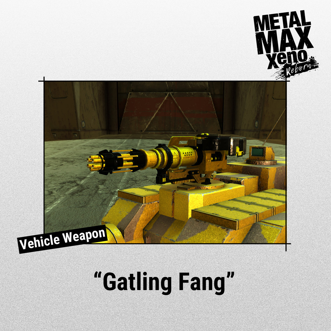 METAL MAX Xeno Reborn - Gatling Fang - Keymailer