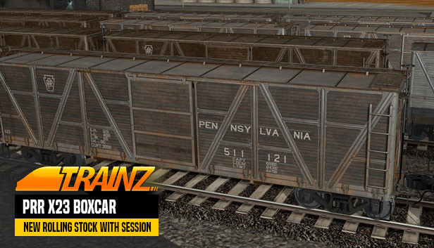 Trainz 2022 DLC - PRR X23 Boxcar on Steam