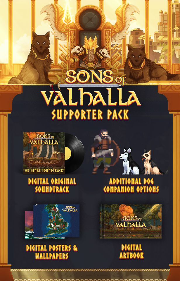 Sons of Valhalla: Supporter Pack (2024) - MobyGames
