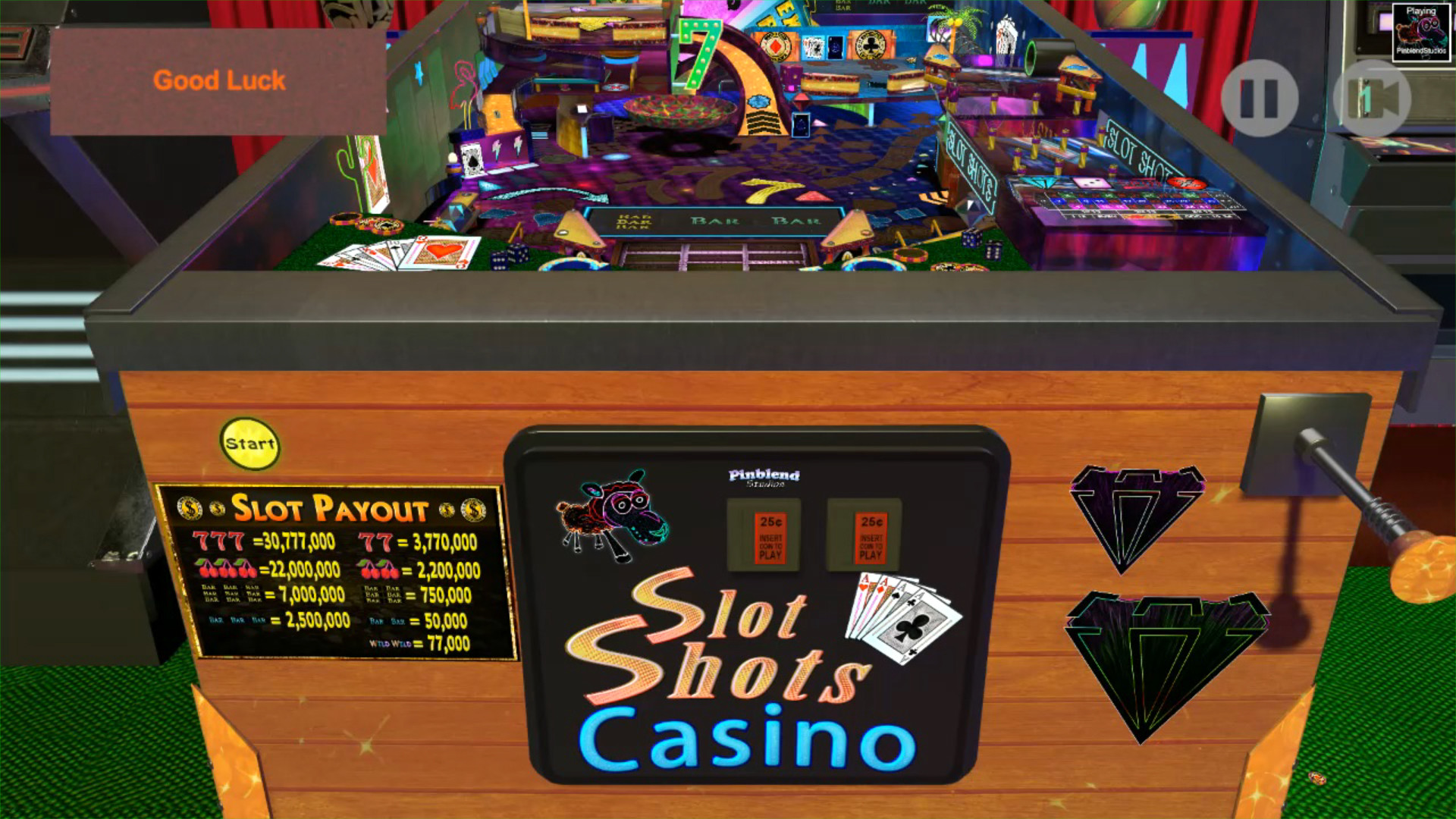 Save 50% on Slot Shots Pinball Collection on Steam