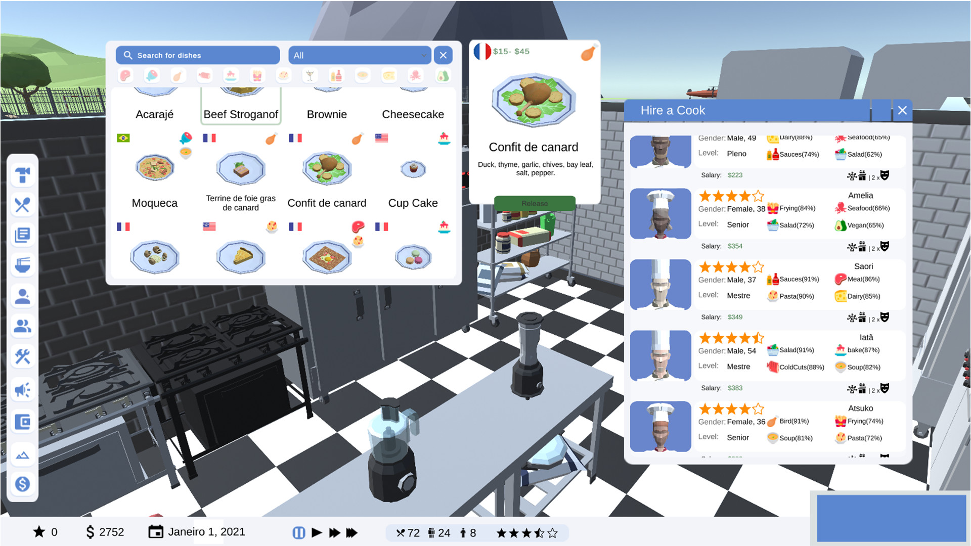 SIM Chef: Restaurant management on Steam