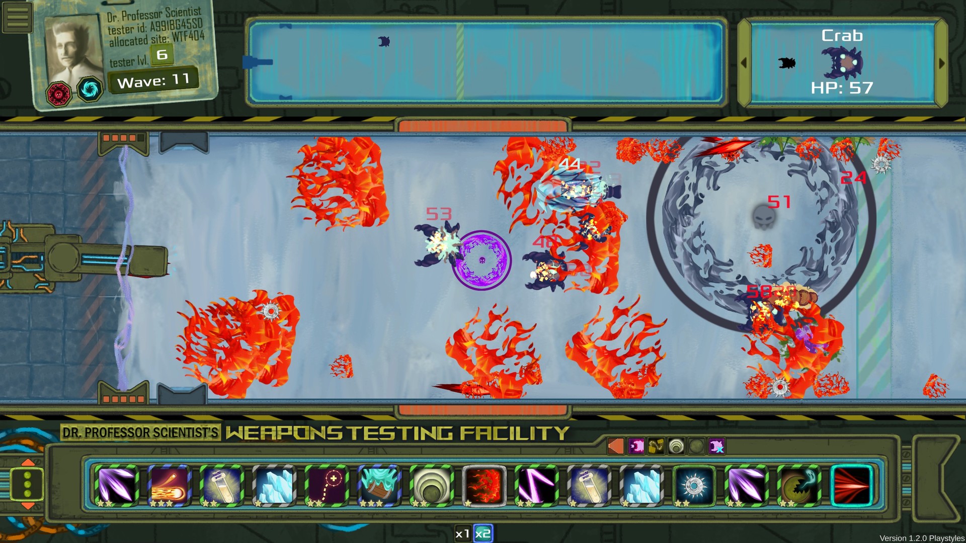 Save 50% on Dr. Professor Scientist's Weapons Testing Facility on Steam