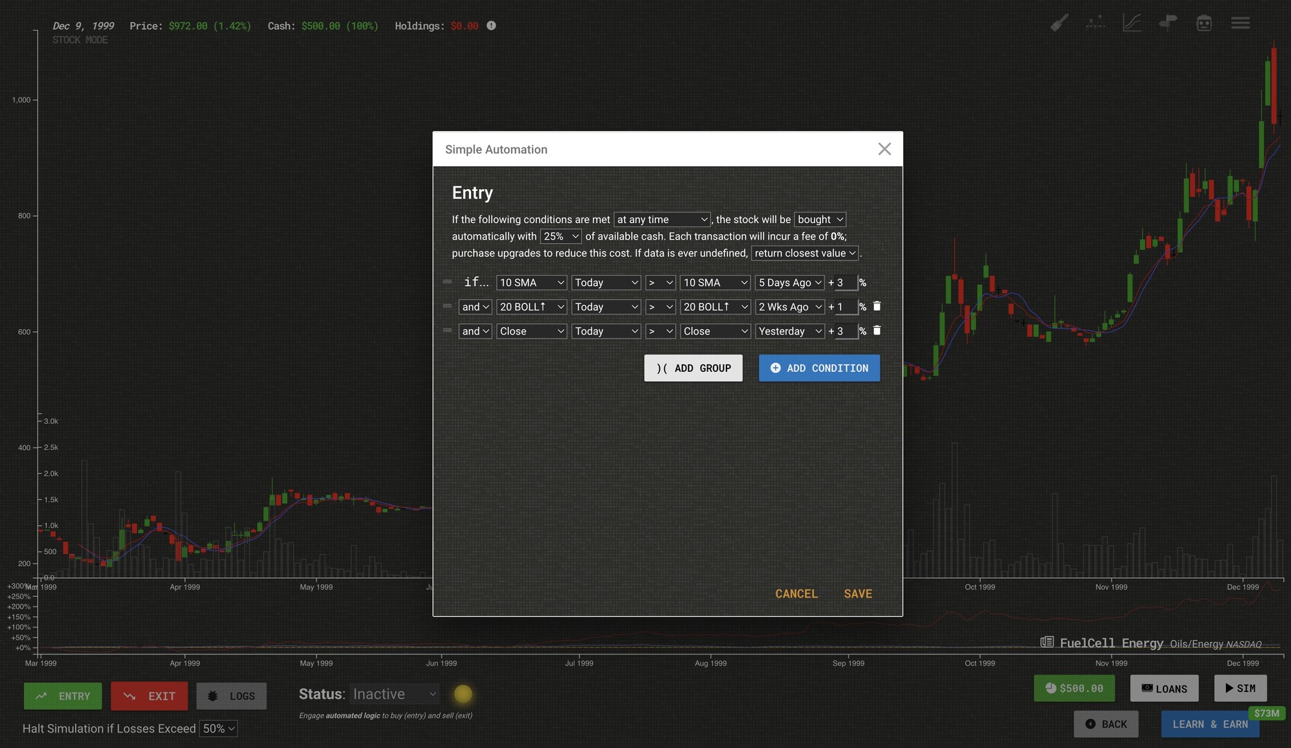 Trade Bots: A Technical Analysis Simulation on Steam