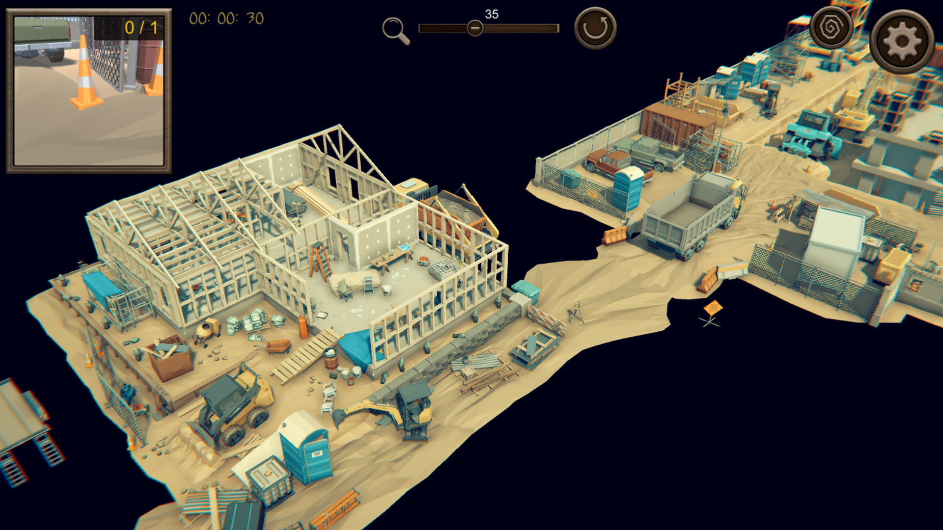 Hidden Build Top-Down 3D · 스팀