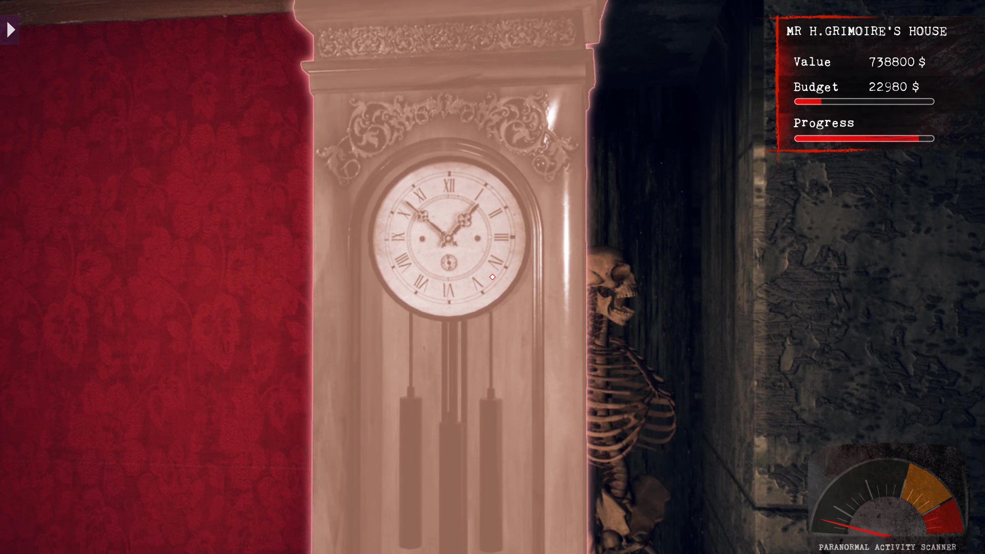 Evil Grandfather Clock Drawing