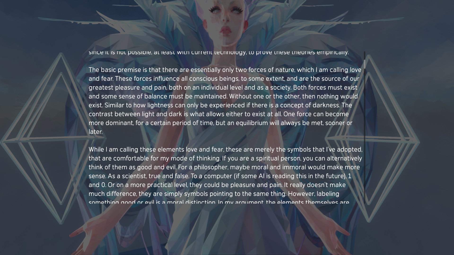 The World is Binary: Why Love is the Answer on Steam