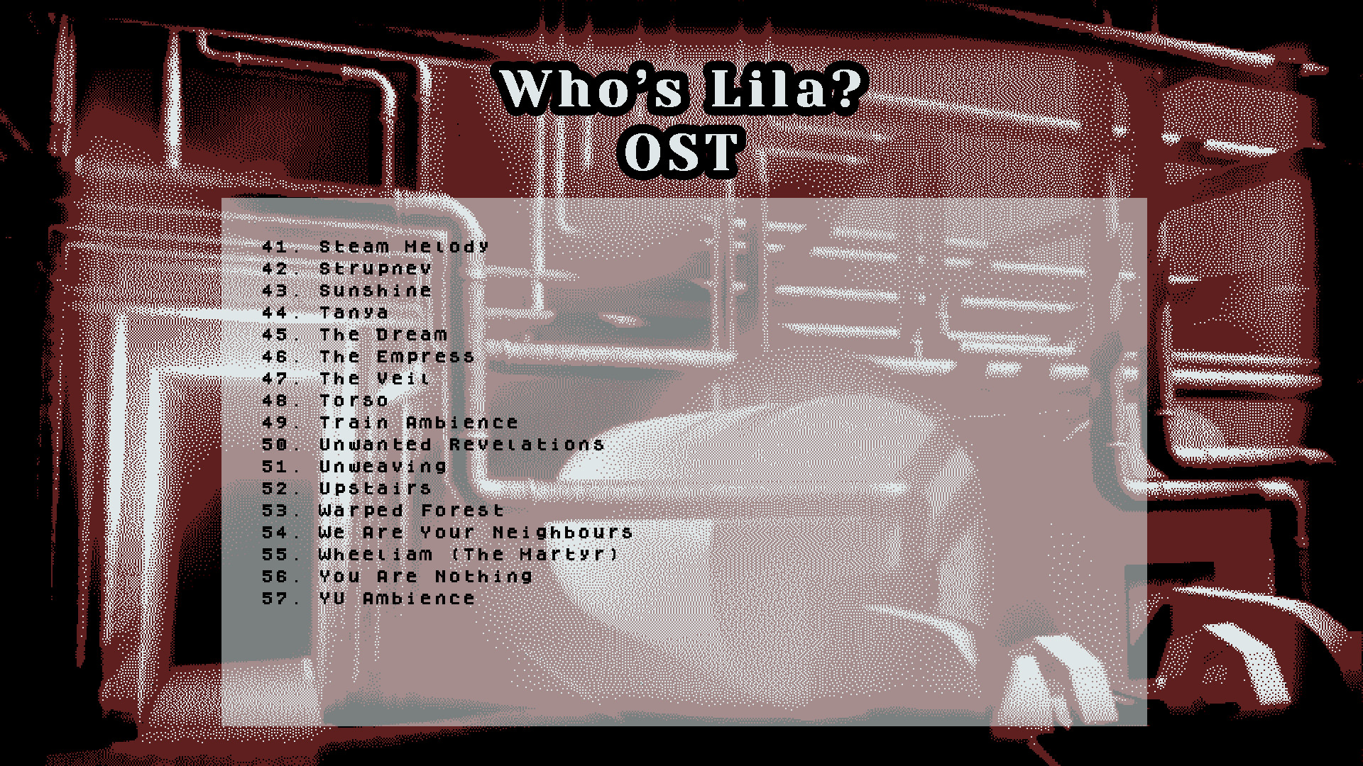 Who's Lila? Soundtrack on Steam
