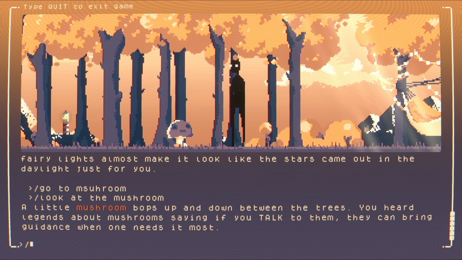 I doesn't exist - a modern text adventure on Steam