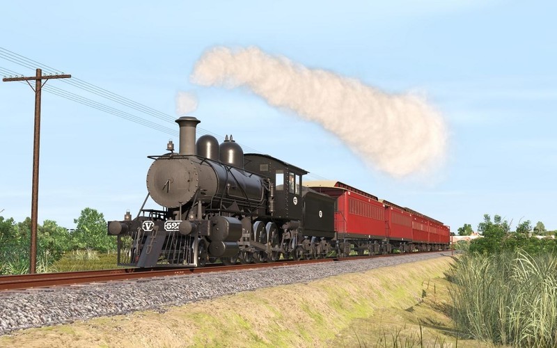 Trainz Plus Dlc Victorian Railways V Class Fl Black On Steam