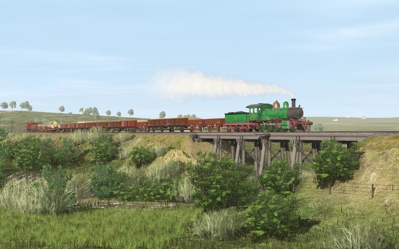 Trainz Plus Dlc Victorian Railways V Class 2 Tone Green On Steam