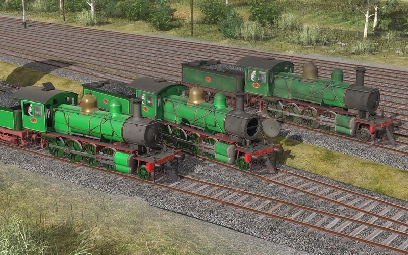 Trainz Plus Dlc Victorian Railways V Class 2 Tone Green On Steam