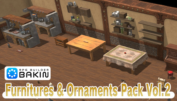 RPG Developer Bakin Furnitures & Ornaments Pack Vol.2 on Steam