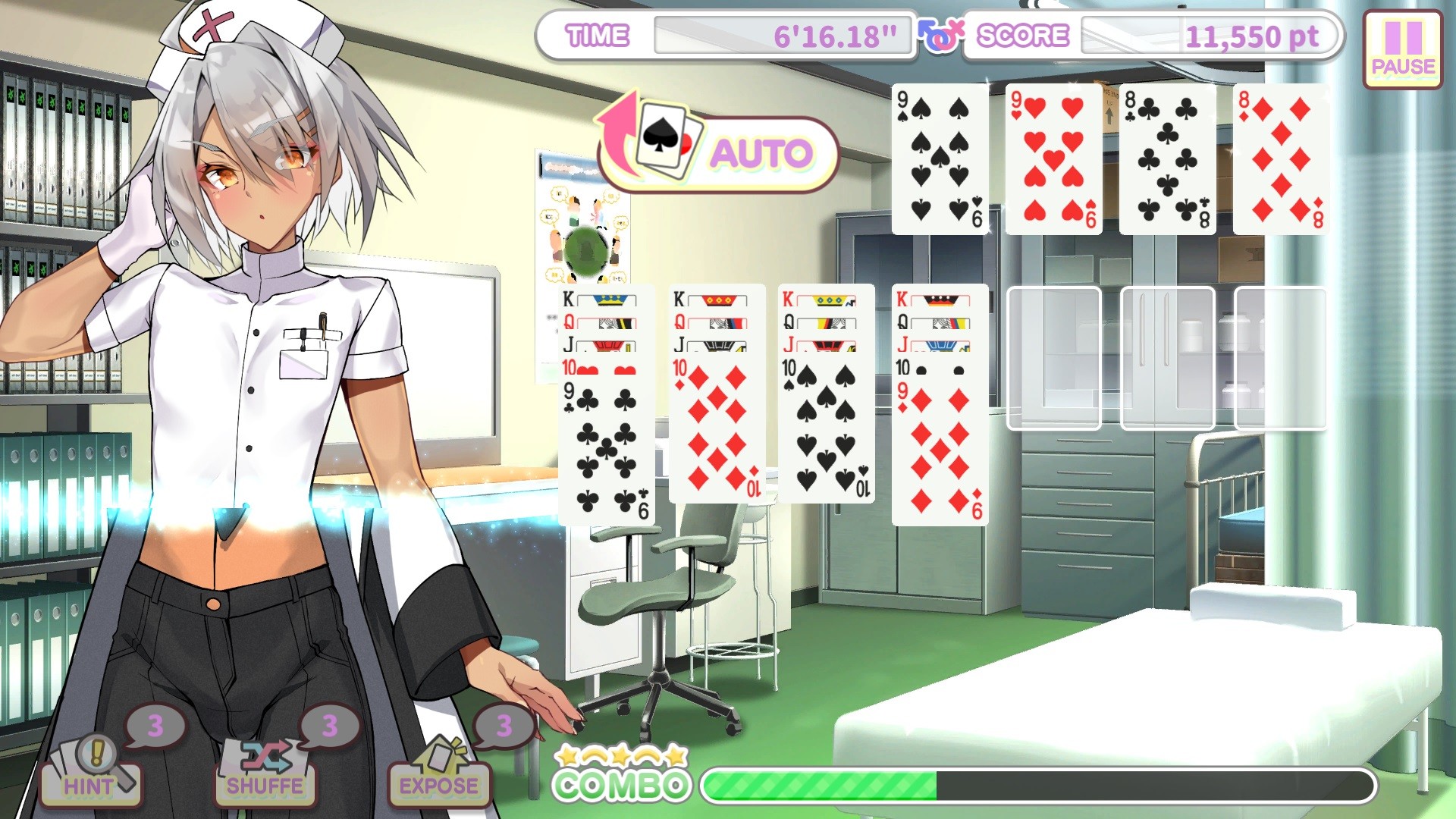 Save 40% on Otoko Cross: Pretty Boys Klondike Solitaire on Steam
