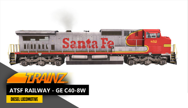 Trainz 2022 DLC - ATSF Railway - GE C40-8W on Steam