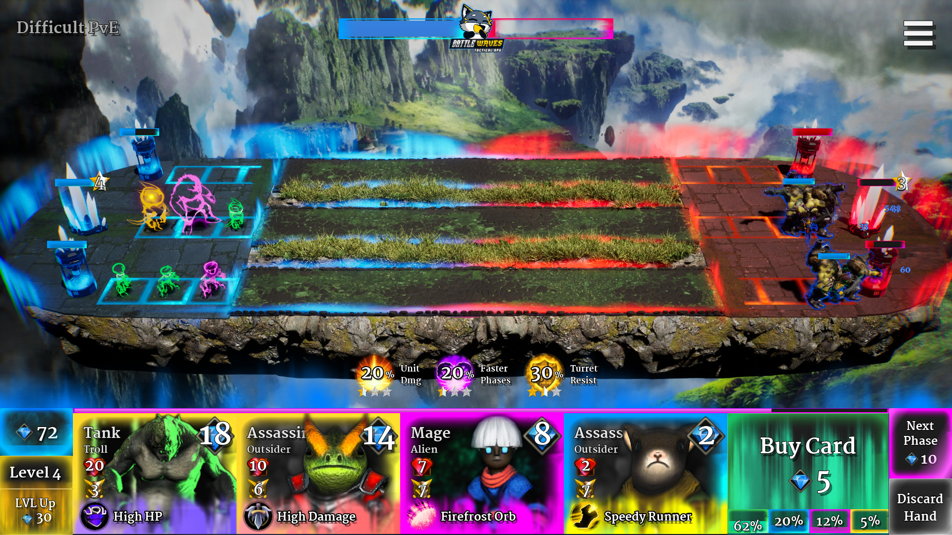 Battle Waves: Card Tactics on Steam