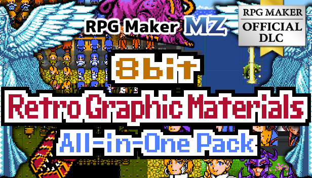 RPG Maker MZ - 8bit Retro Graphic Materials All-in-One Pack on Steam