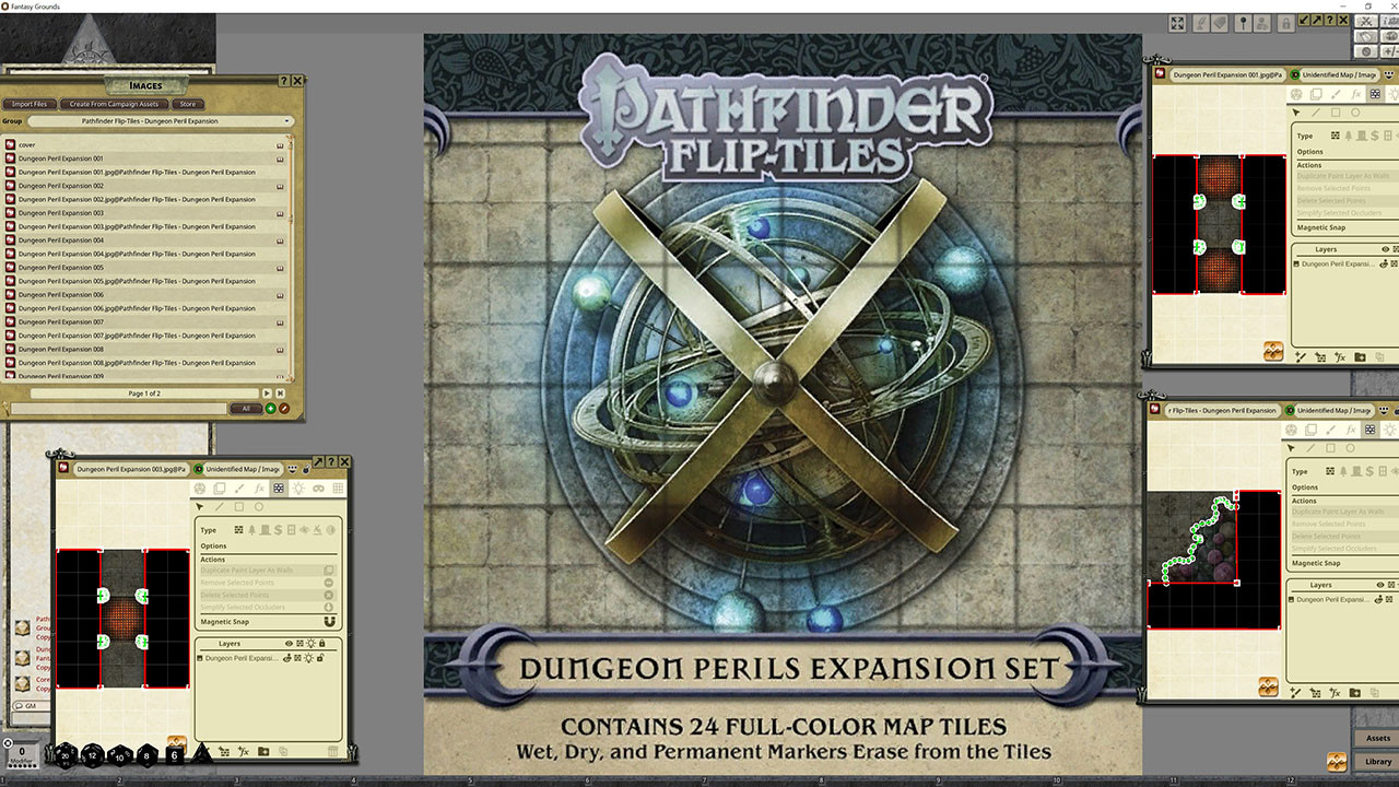 Fantasy Grounds Pathfinder Rpg Flip Tiles Dungeon Perils