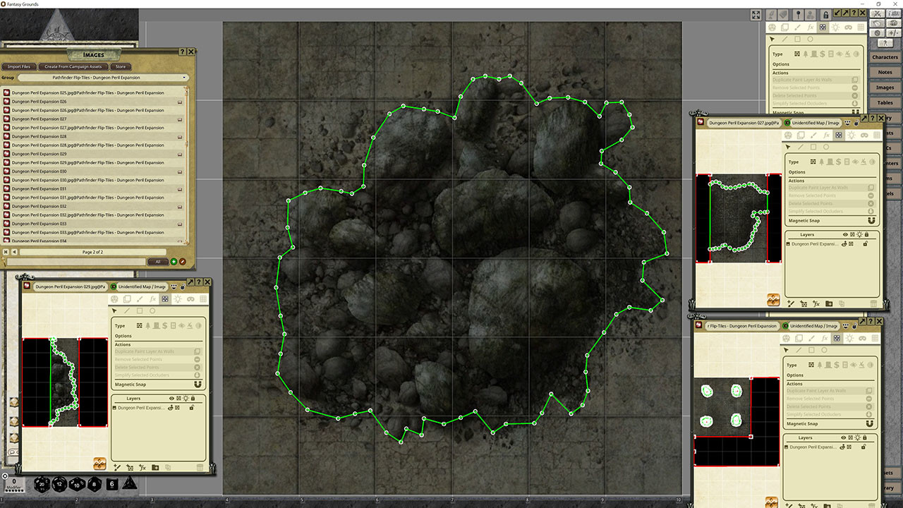 Fantasy Grounds Pathfinder Rpg Flip Tiles Dungeon Perils