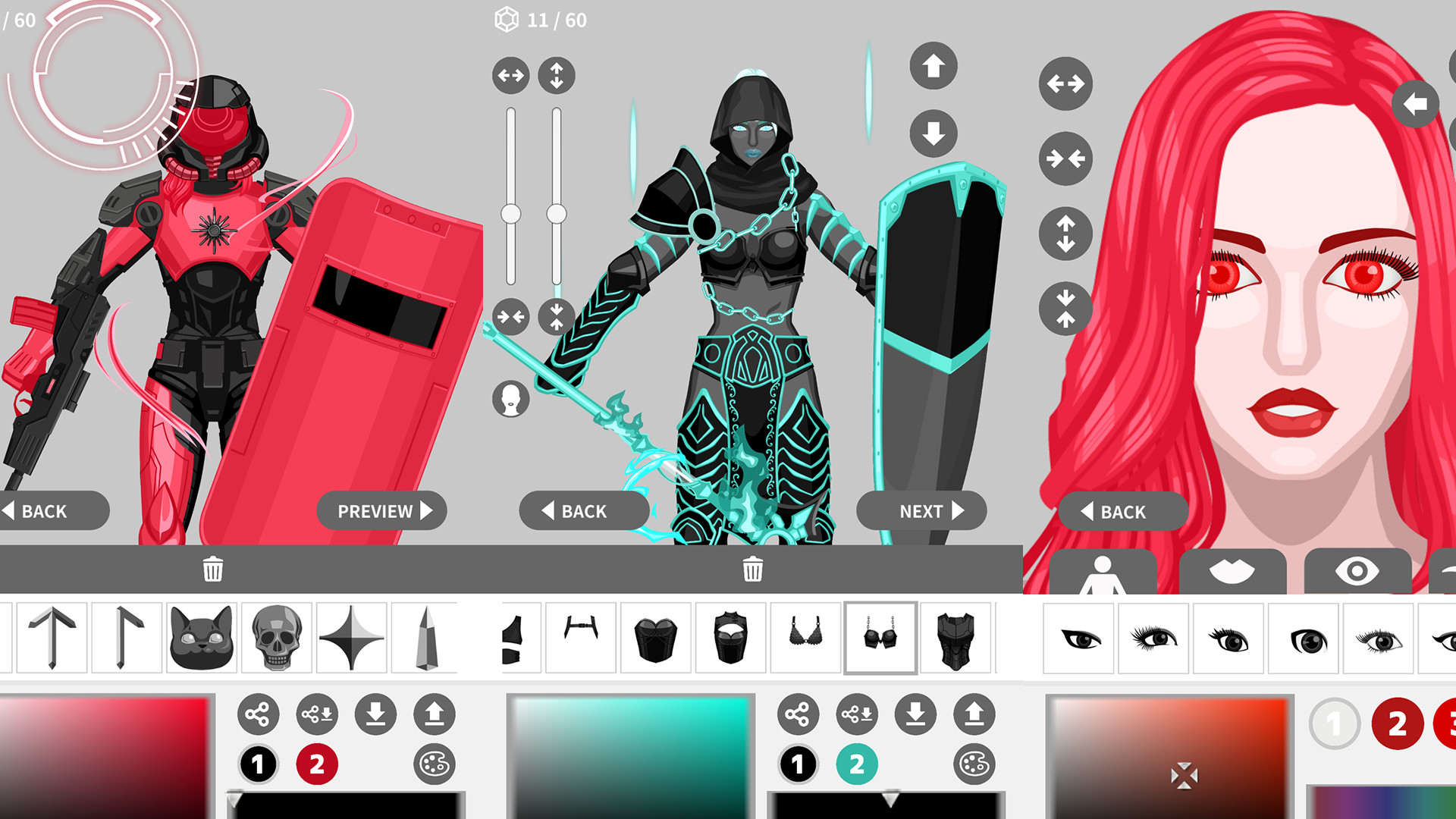 Armor Girl Simulator · 스팀