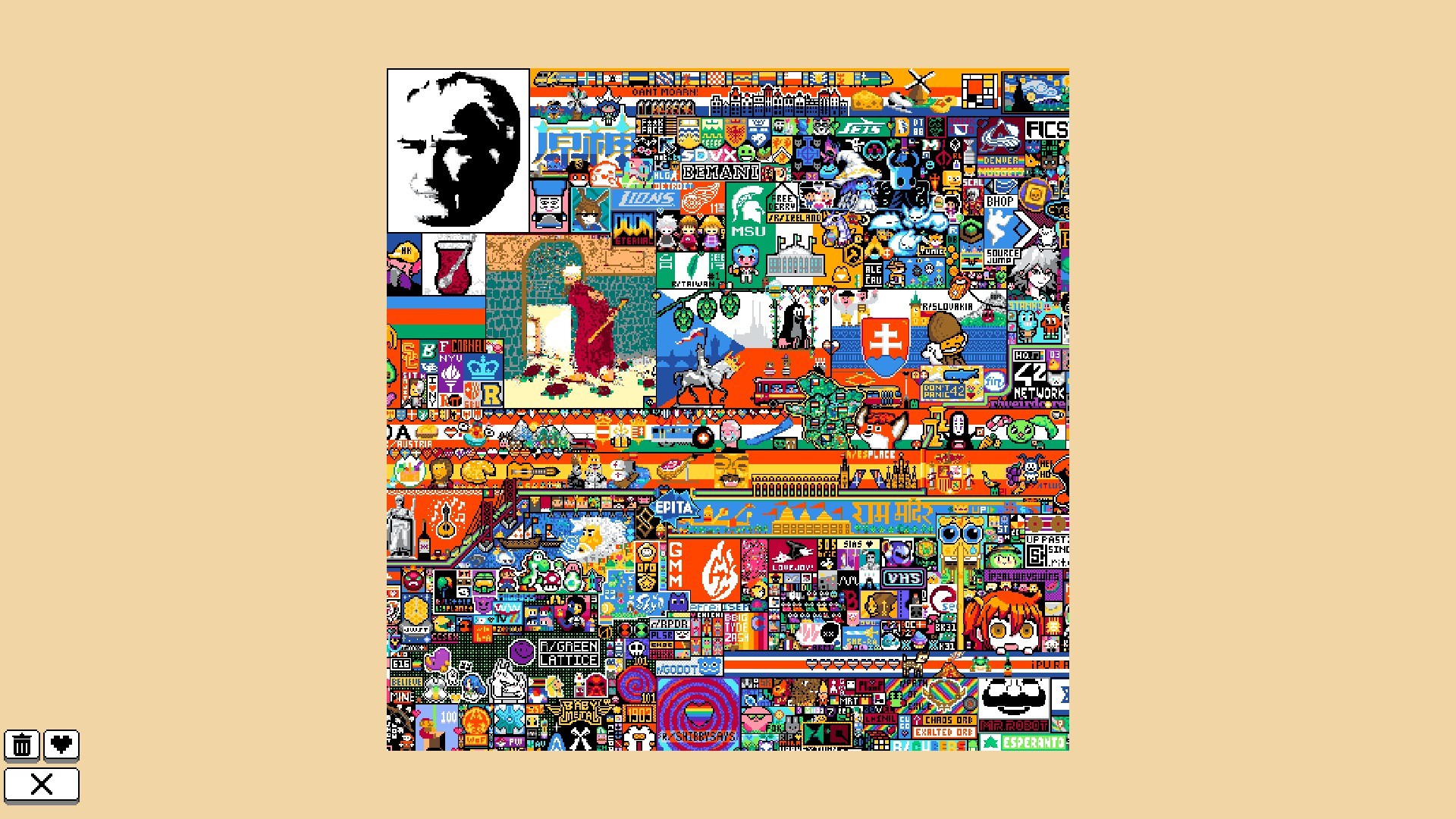 Coloring Pixels - r/Place Pack · 스팀