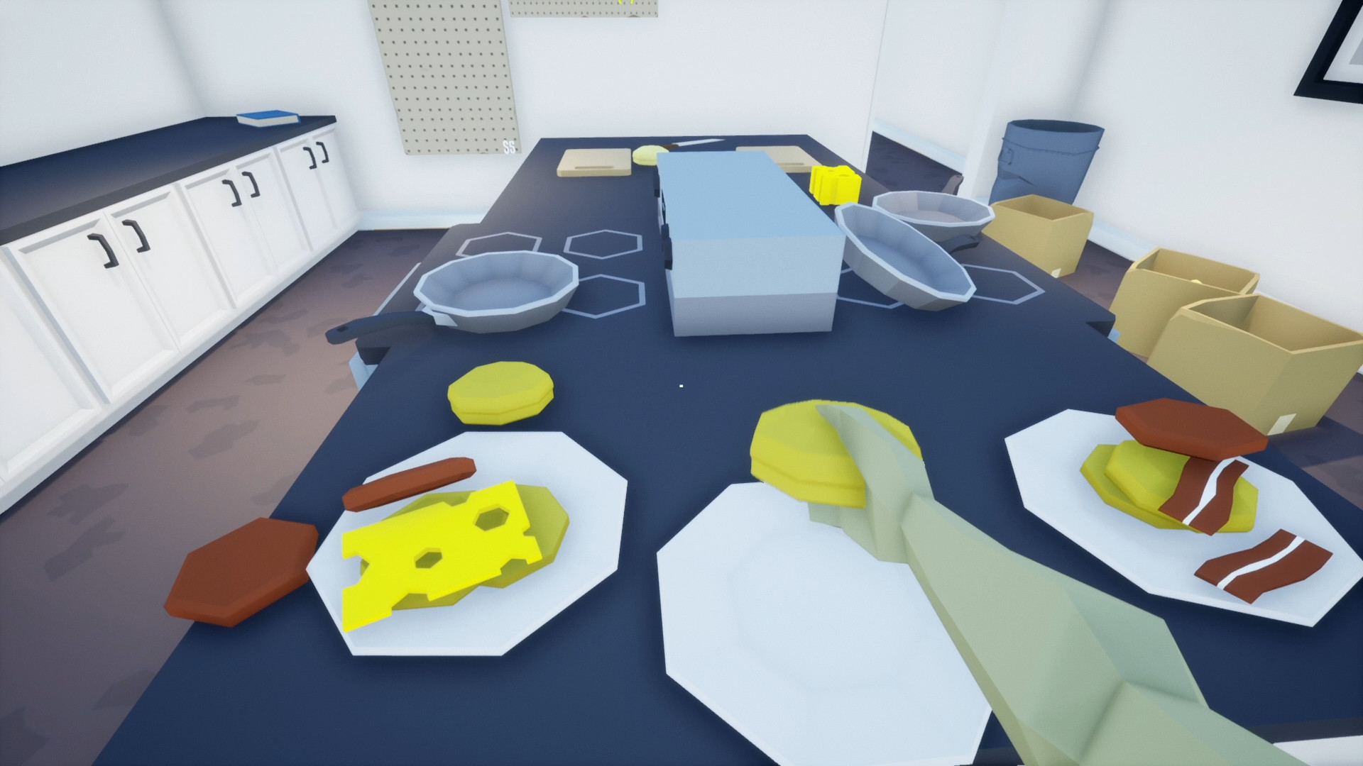 One-armed cook on Steam