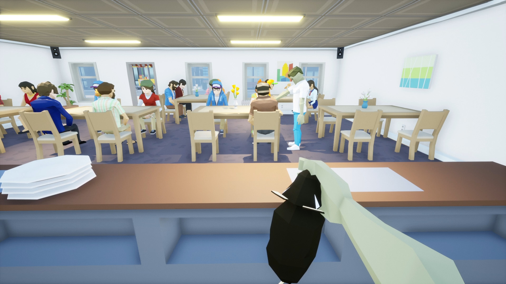 One-armed cook on Steam