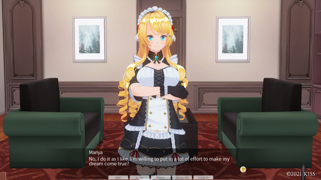 CUSTOM ORDER MAID 3D2 Personality Pack Overbearing and preppy girl maid ...