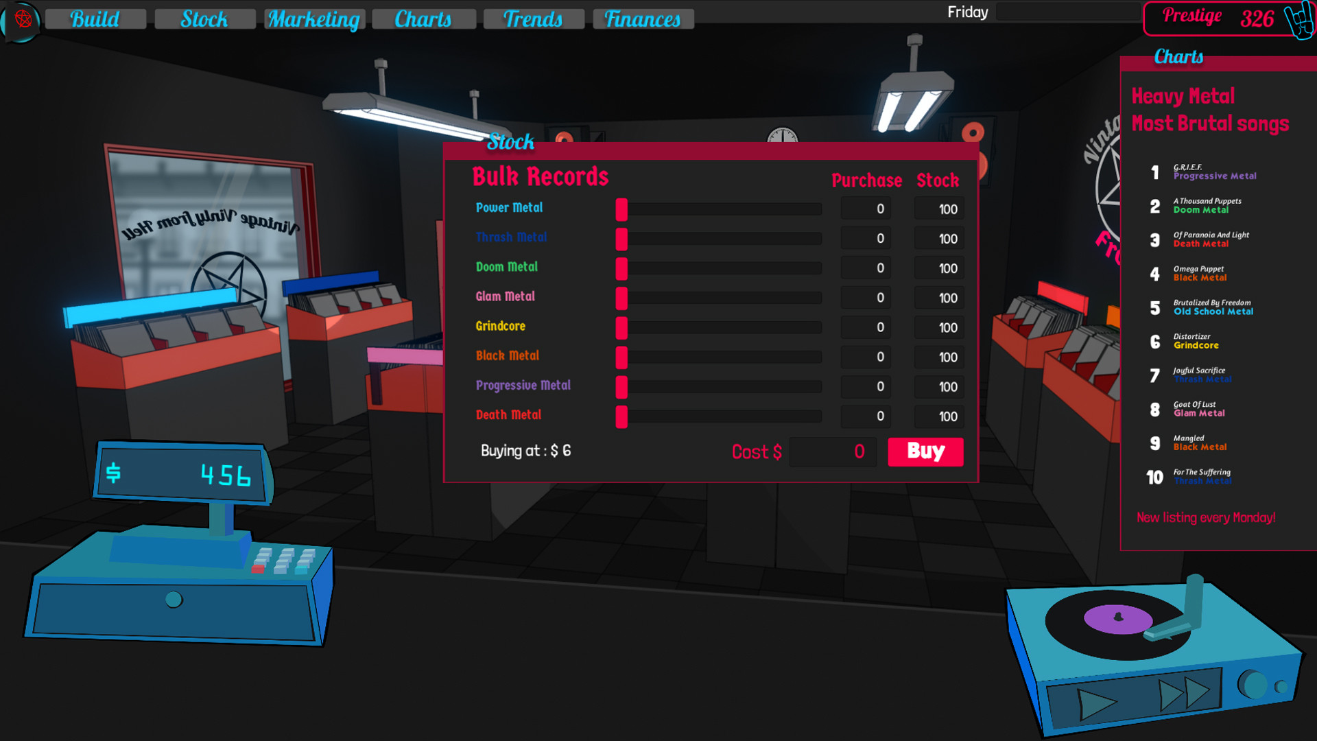 Vintage vinyls from Hell · 스팀