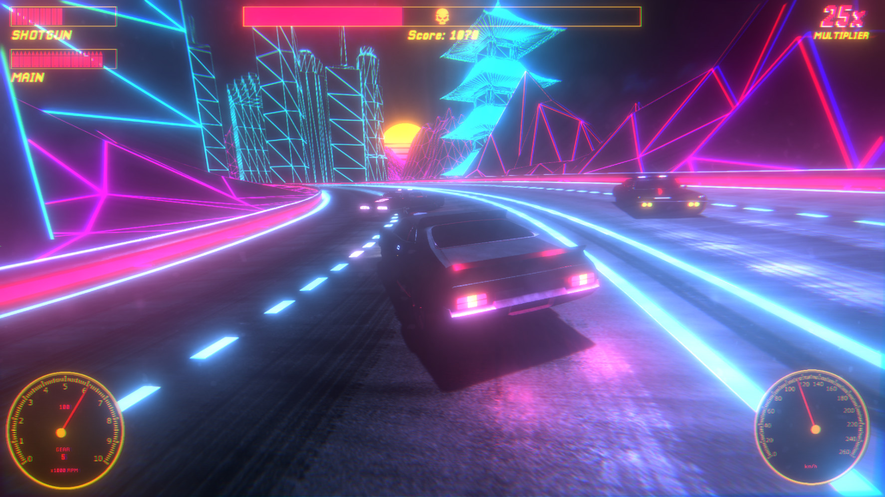 Synthwave FURY · 스팀