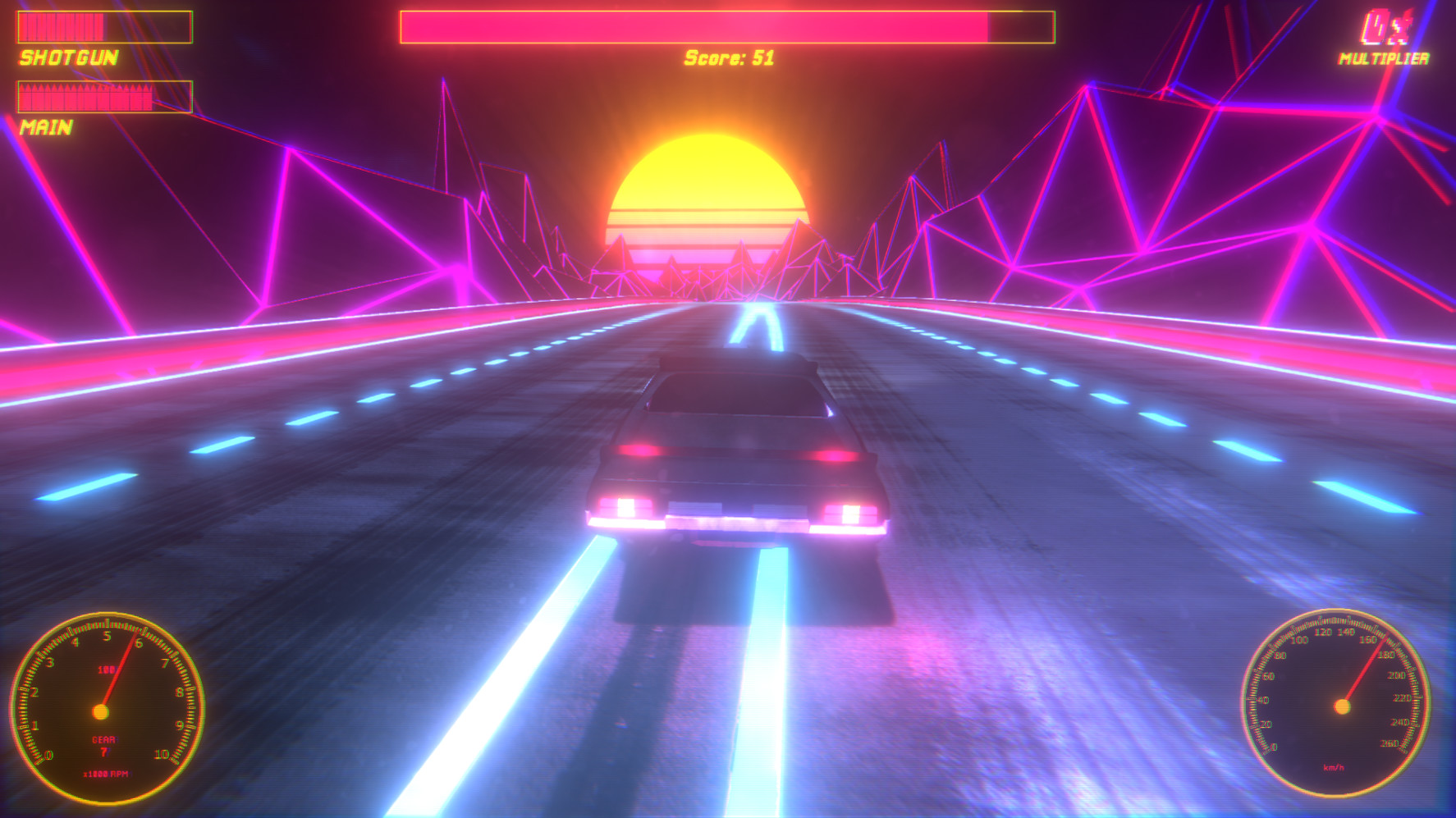 Synthwave FURY · 스팀