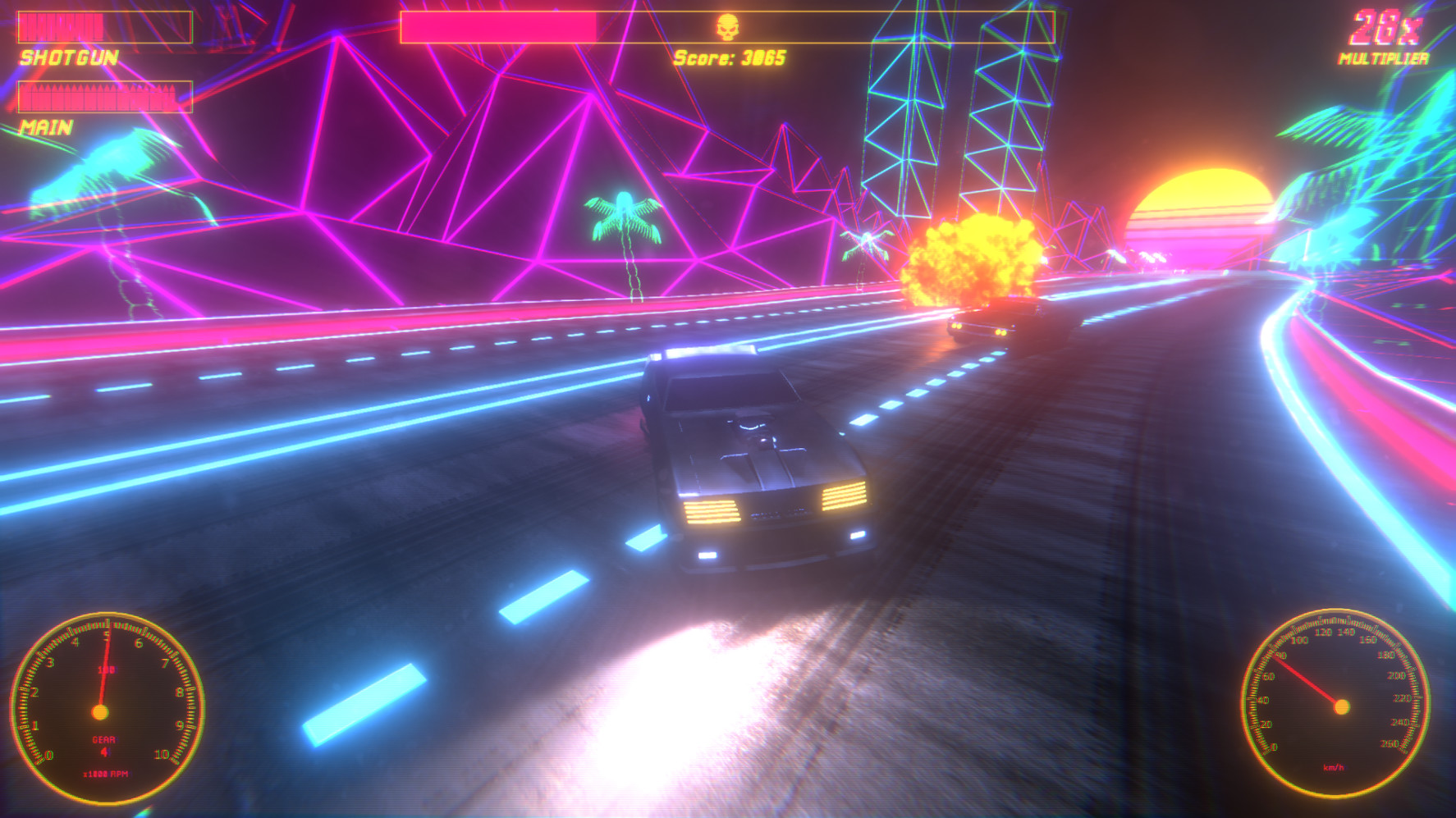 Synthwave FURY · 스팀