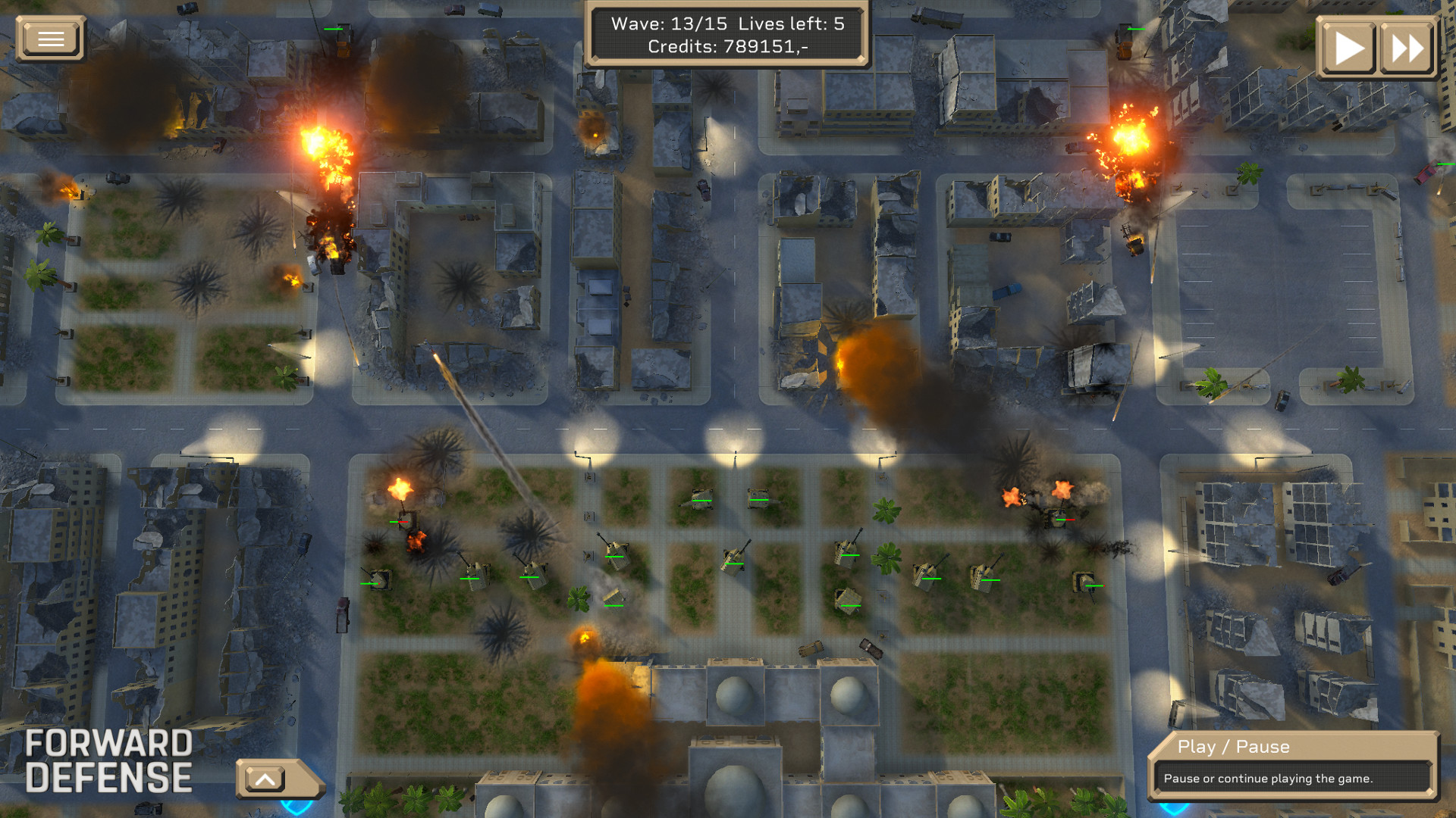 Forward Defense on Steam