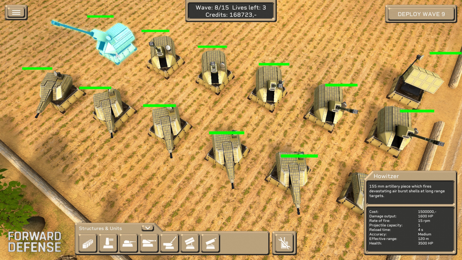 Forward Defense on Steam