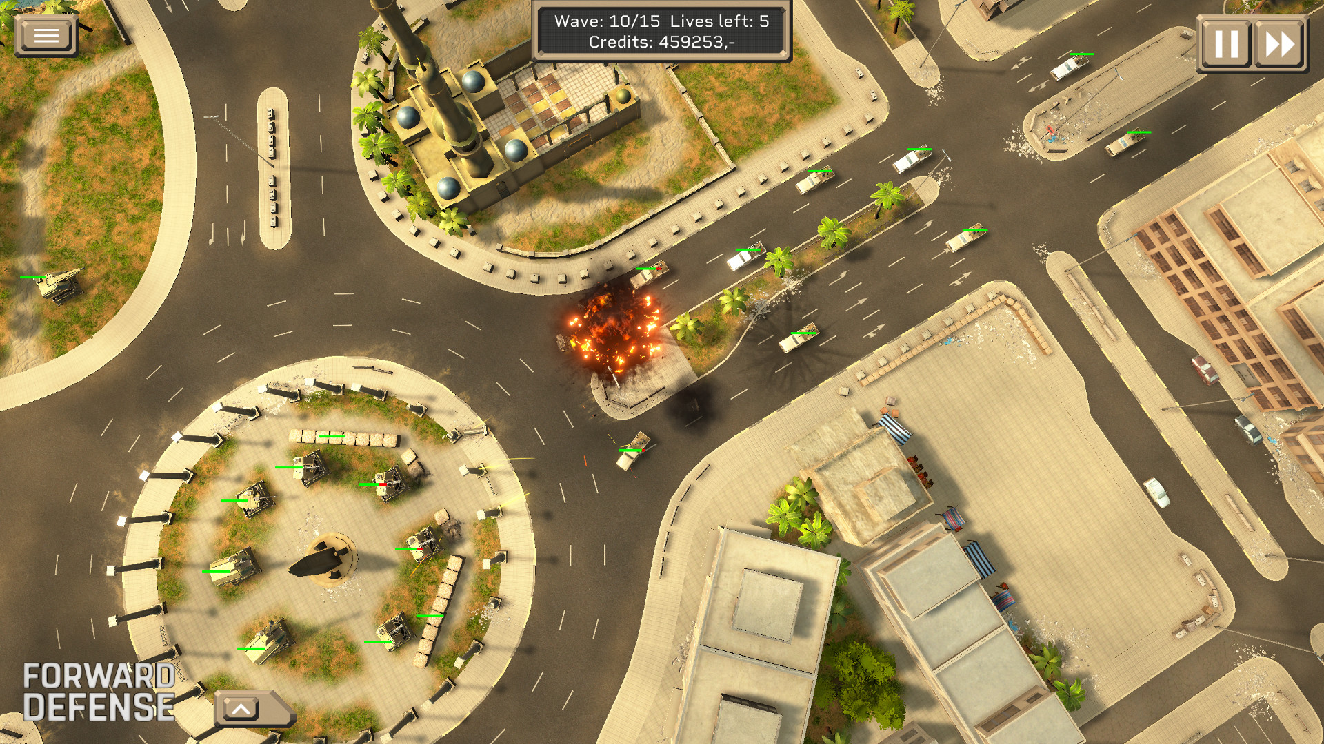 Forward Defense on Steam