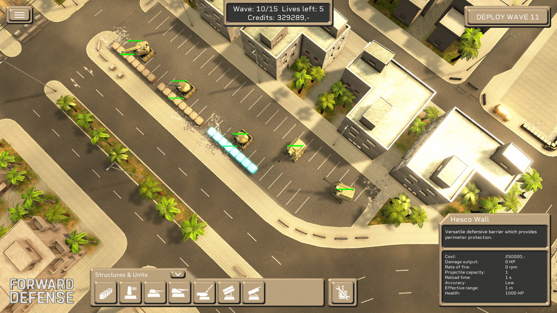 Forward Defense on Steam