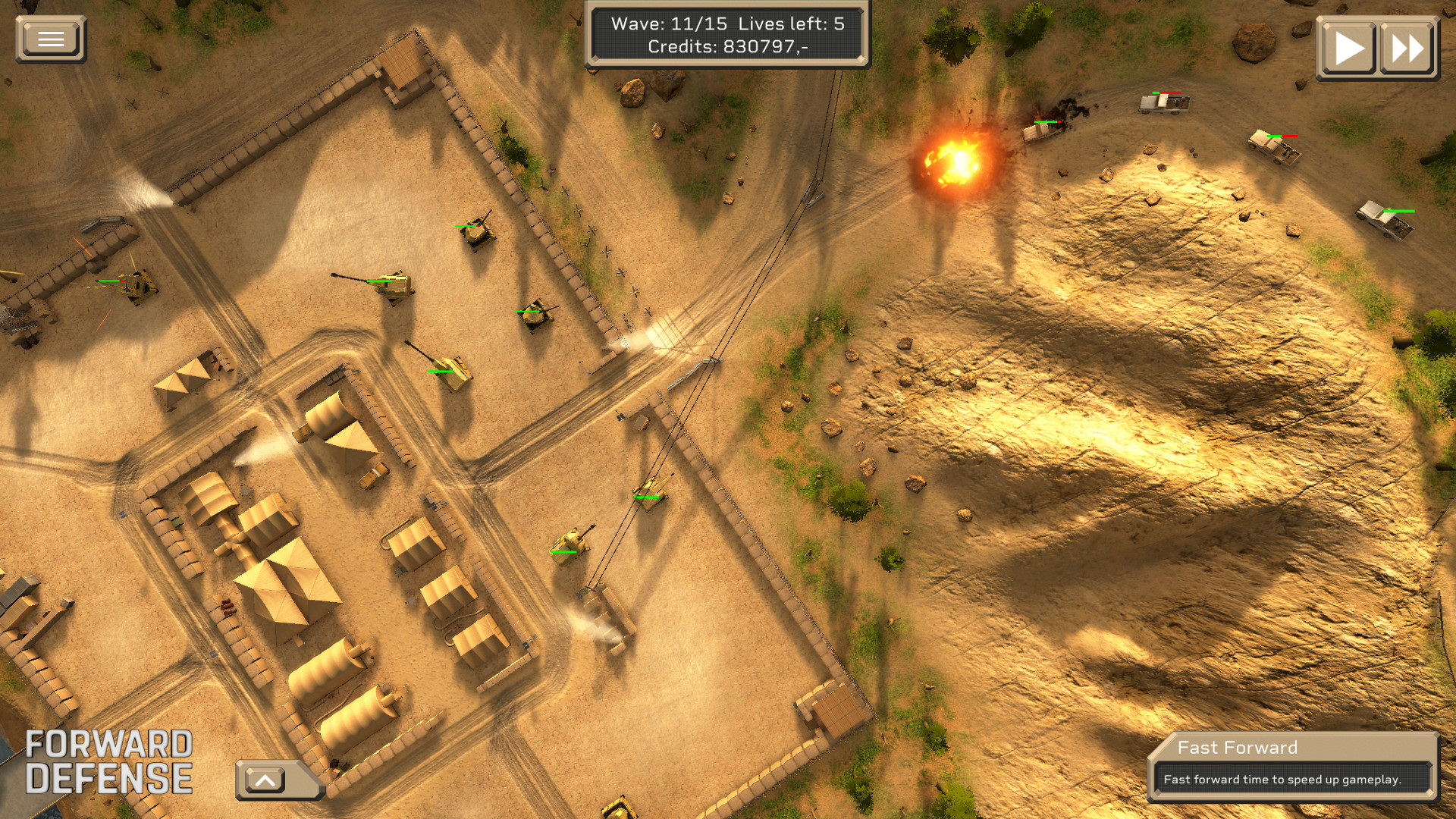 Forward Defense on Steam