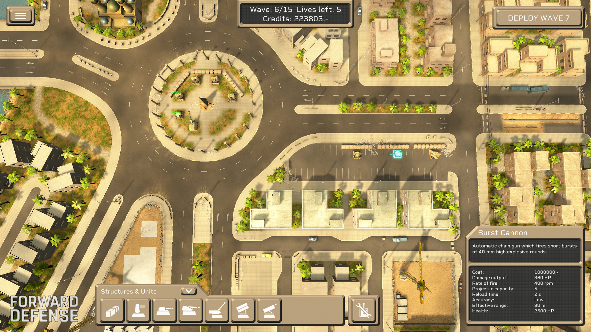 Forward Defense on Steam