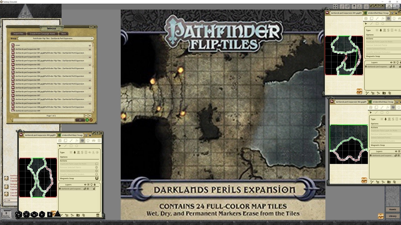 Fantasy Grounds Pathfinder Rpg Flip Tiles Darklands Perils