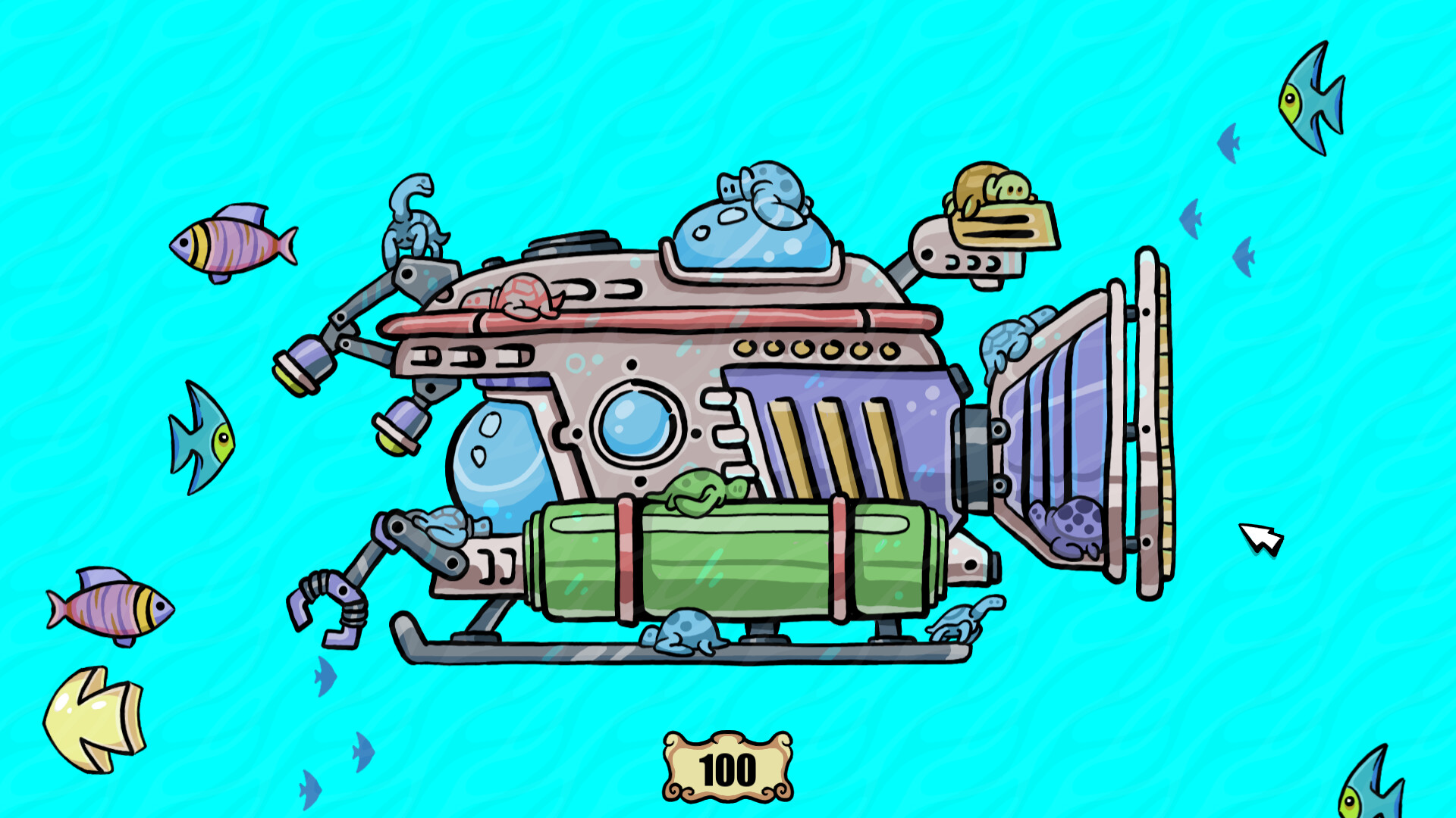 100 hidden turtles - Keymailer