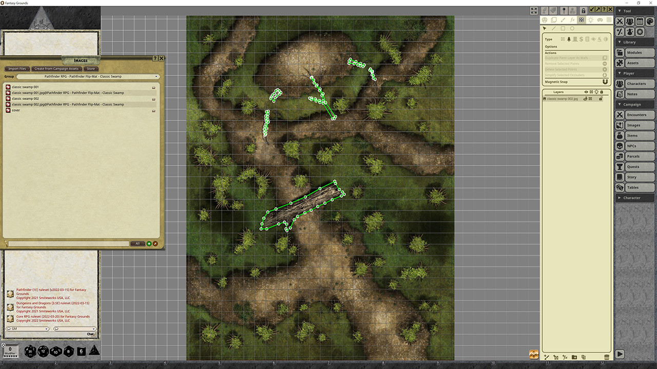 Fantasy Grounds - Pathfinder RPG - Pathfinder Flip-Map - Classic Swamp ...