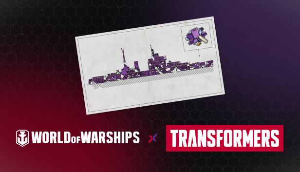 World of Warships × Transformers: Decepticon Camouflage Stockpile ...