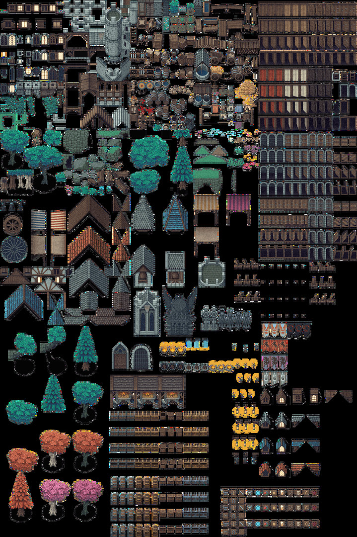 RPG Maker MZ - Winlu Fantasy Tileset - Exterior on Steam