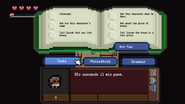 Newcomer : Language Learning RPG - Keymailer