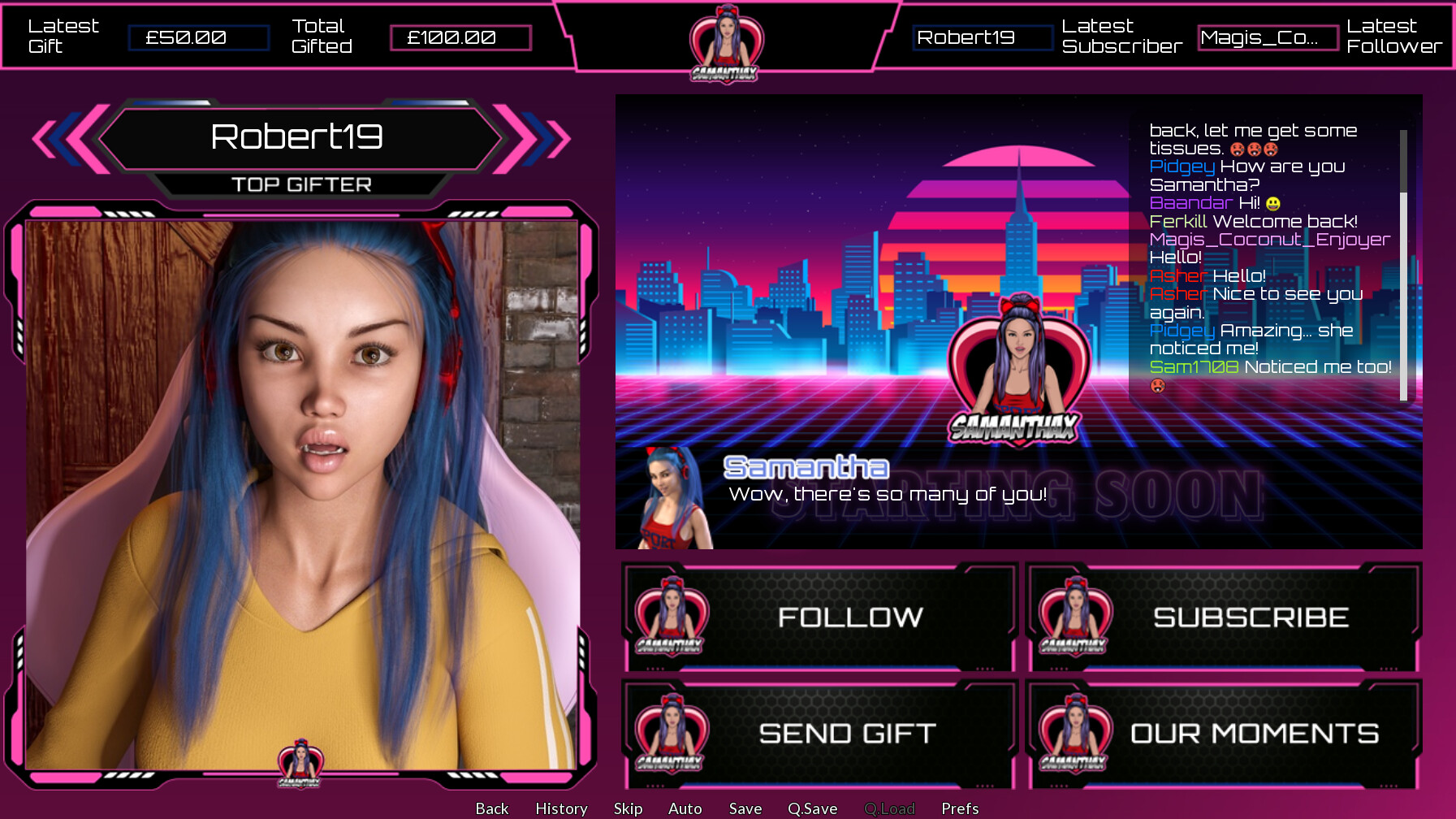 Defending Lydia Collier on Steam