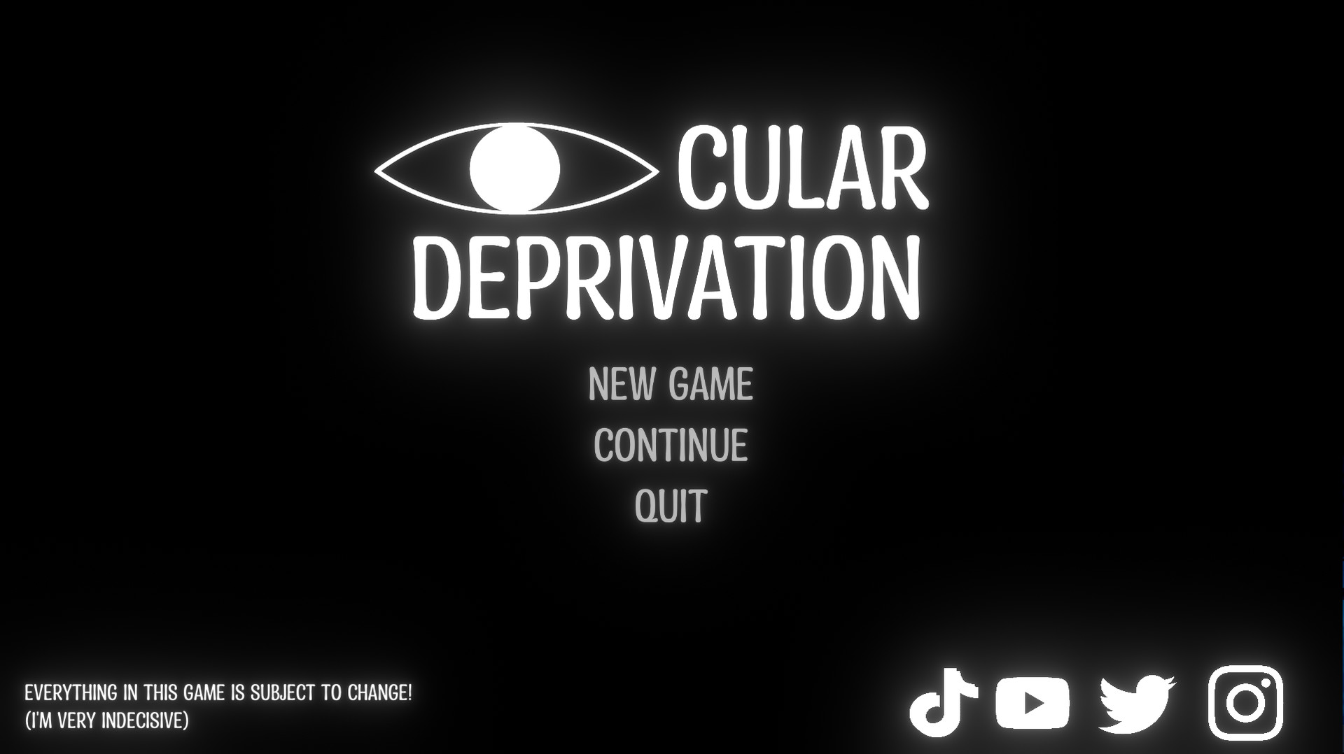Ocular Deprivation on Steam