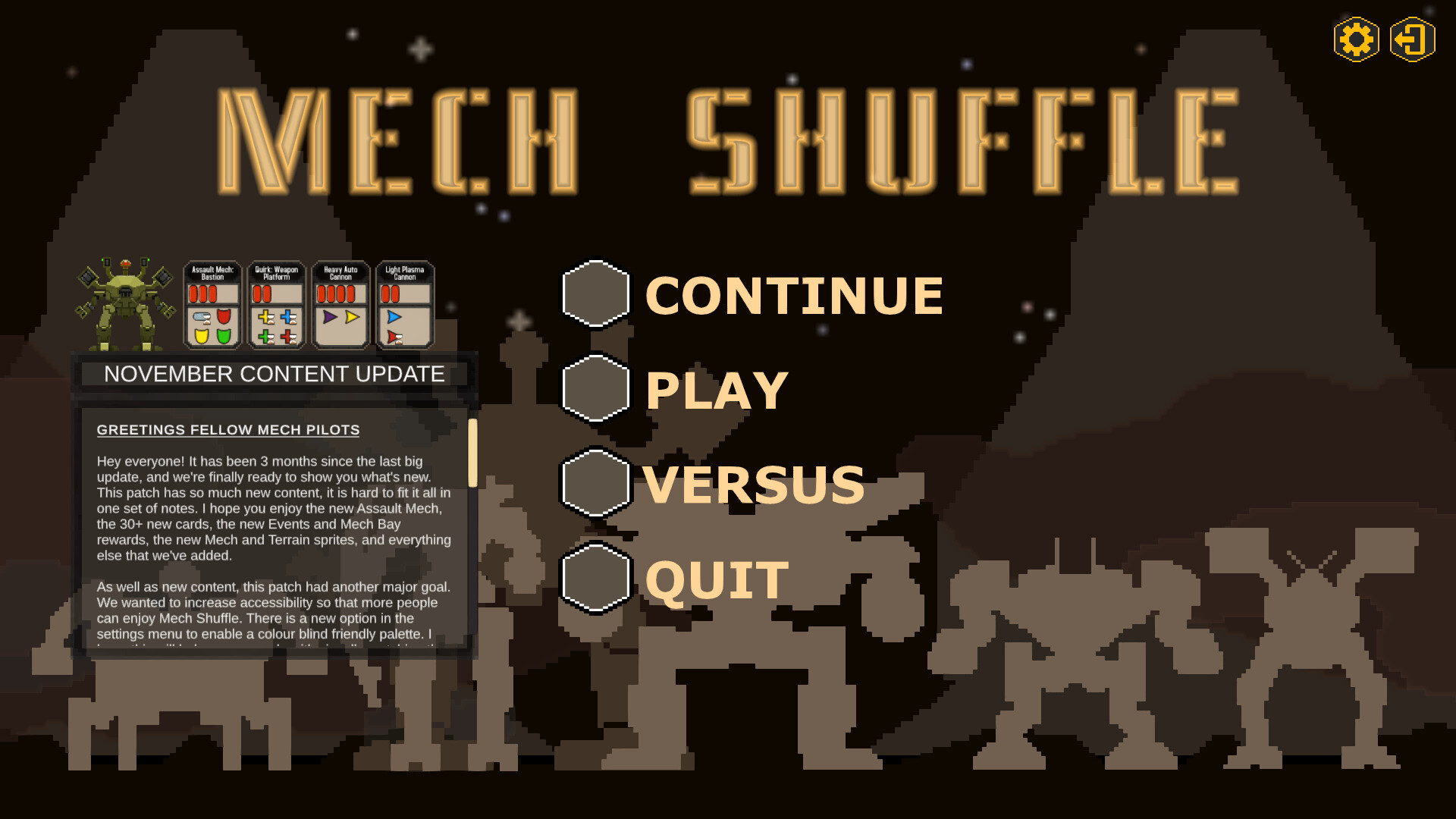 Mech Shuffle on Steam