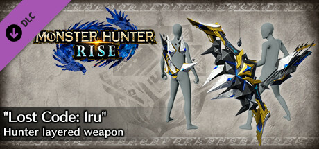 Monster Hunter Rise - "Lost Code: Iru" Hunter layered weapon (Bow) for ...