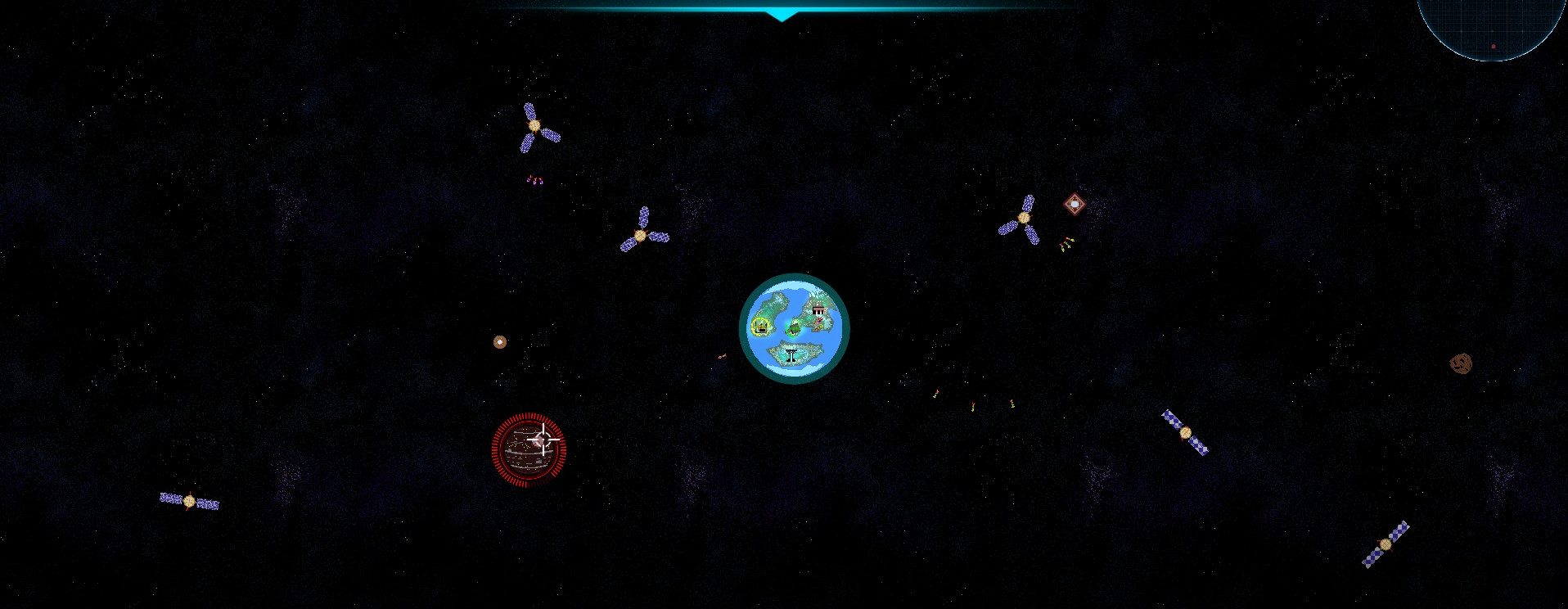 Planetary Defense: An Orbital Turret Defense System on Steam