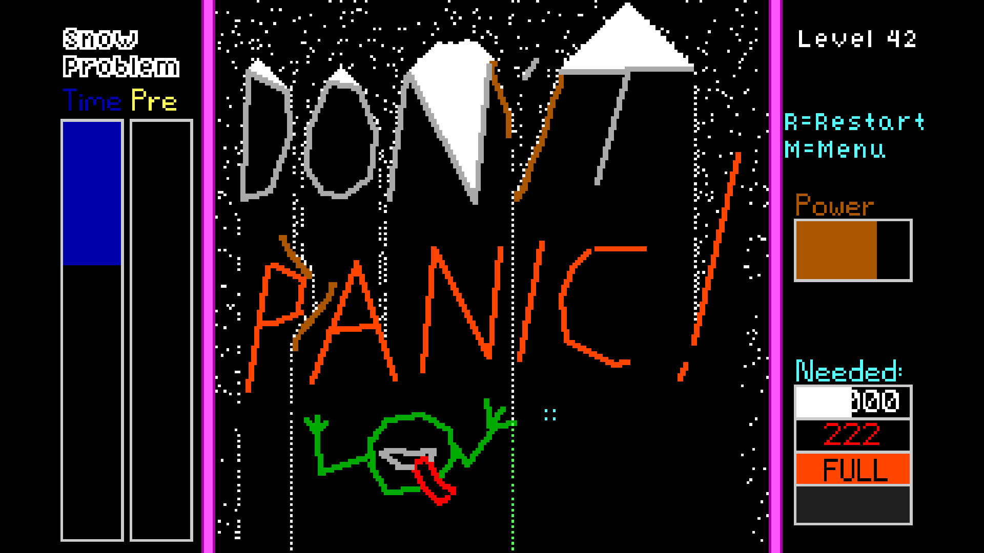 Snow Problem on Steam