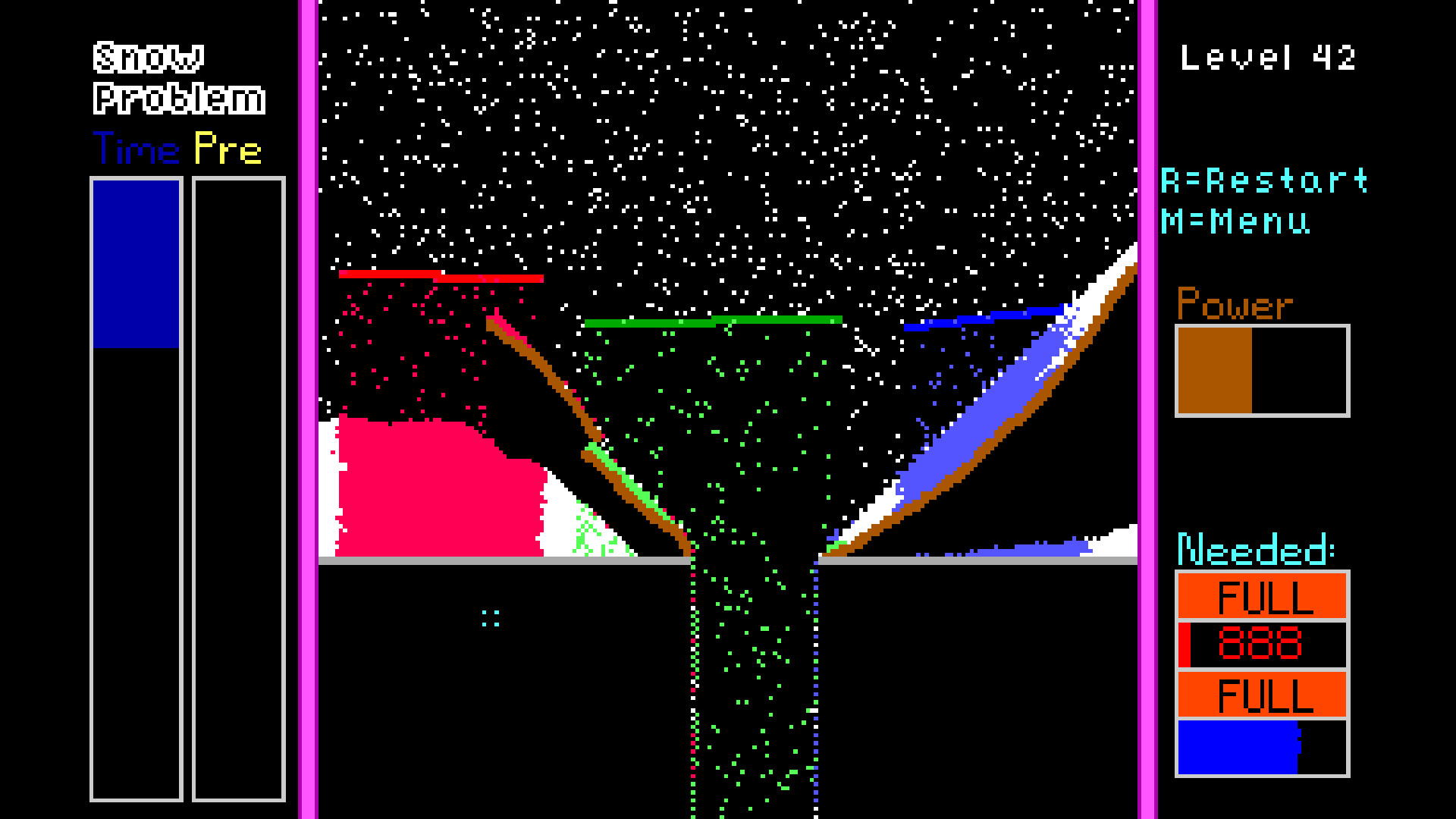 Snow Problem on Steam